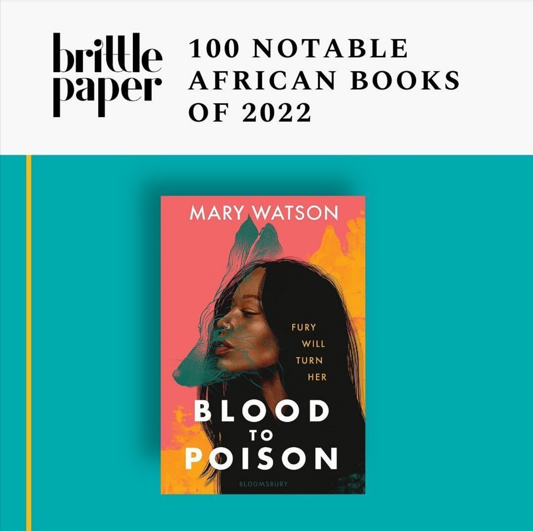 ‘Blood to Poison’ and ‘Chasing Marian’ included in Brittle Paper’s 100 ...